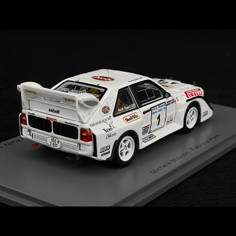 Audi Sport Quattro S1 E2 n° 1 British Midland Ulster Rallye 1985 1/43 ...