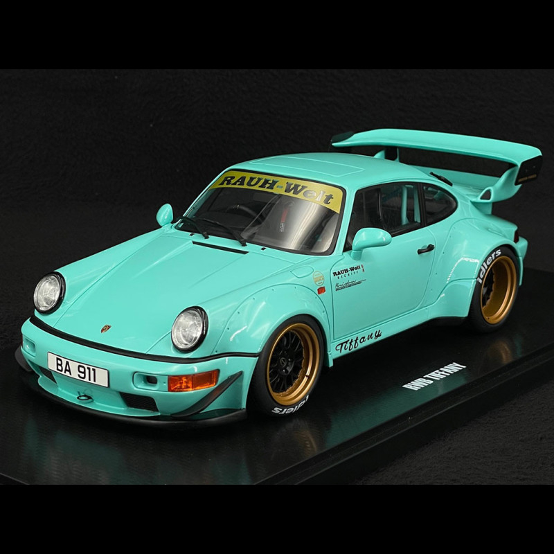 Porsche 911 RWB Type 964 2015 Tiffany Blue Blue 1/18 GT Spirit GT875