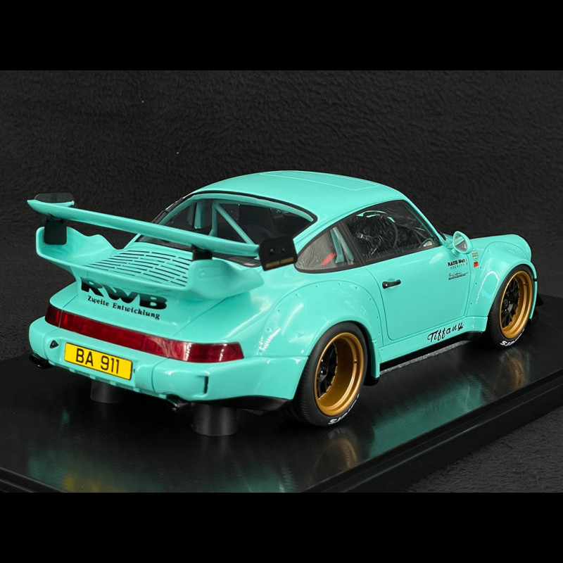 Porsche 911 RWB Type 964 2015 Tiffany Blue Blue 1/18 GT Spirit GT875