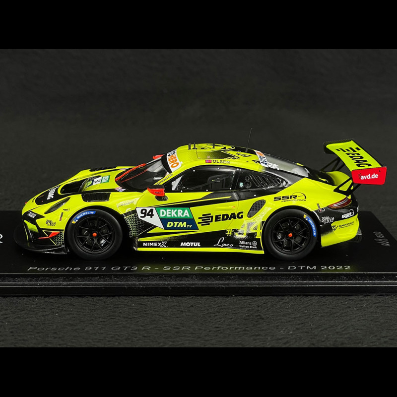 Porsche 911 GT3 R Type 991 n° 94 SSR Performance DTM 2022 1/43 SG876