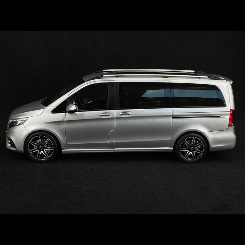 Mercedes Classe V AMG Line 2018 Silver grey metallic 1/18 Norev 183871