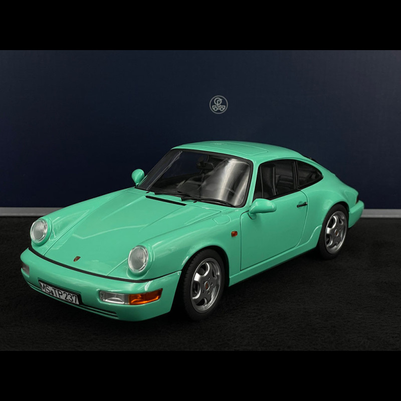 Porsche 911 Carrera 2 1992 Type 964 Mint green 1/18 Norev 187327