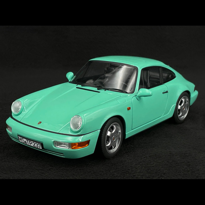 Porsche 911 Carrera 2 1992 Type 964 Mint green 1/18 Norev 187327
