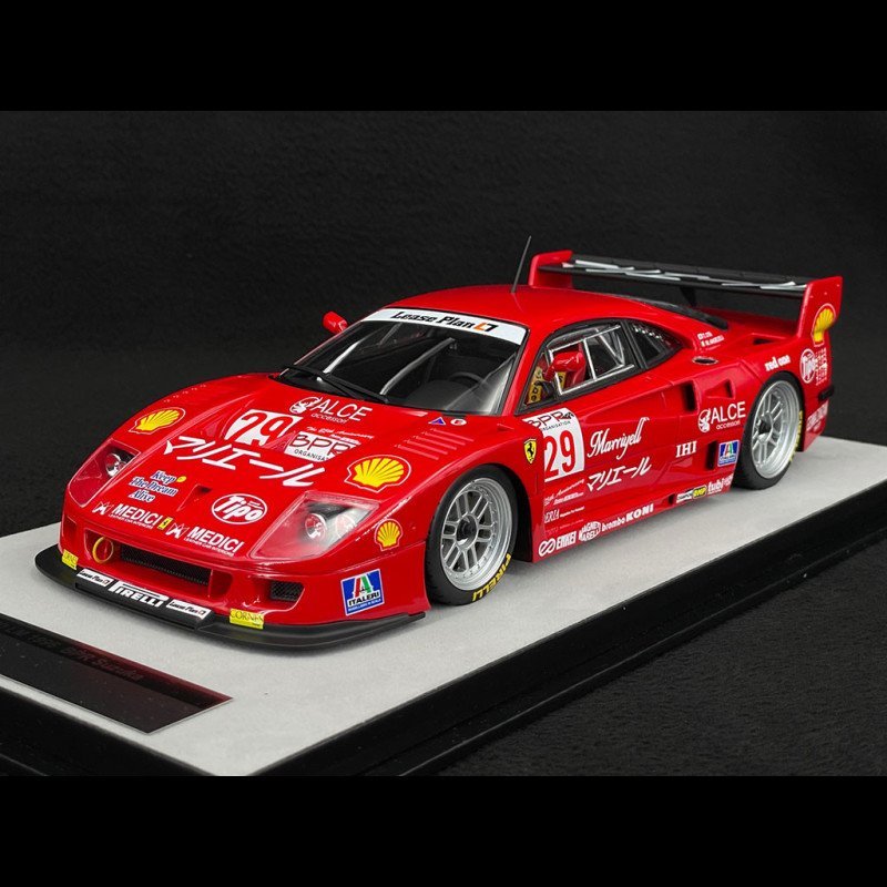 Ferrari F40 GTE 3.5L Turbo V8 Nr 29 BPR 1000km Suzuka 1996 Ennea 1/18 ...