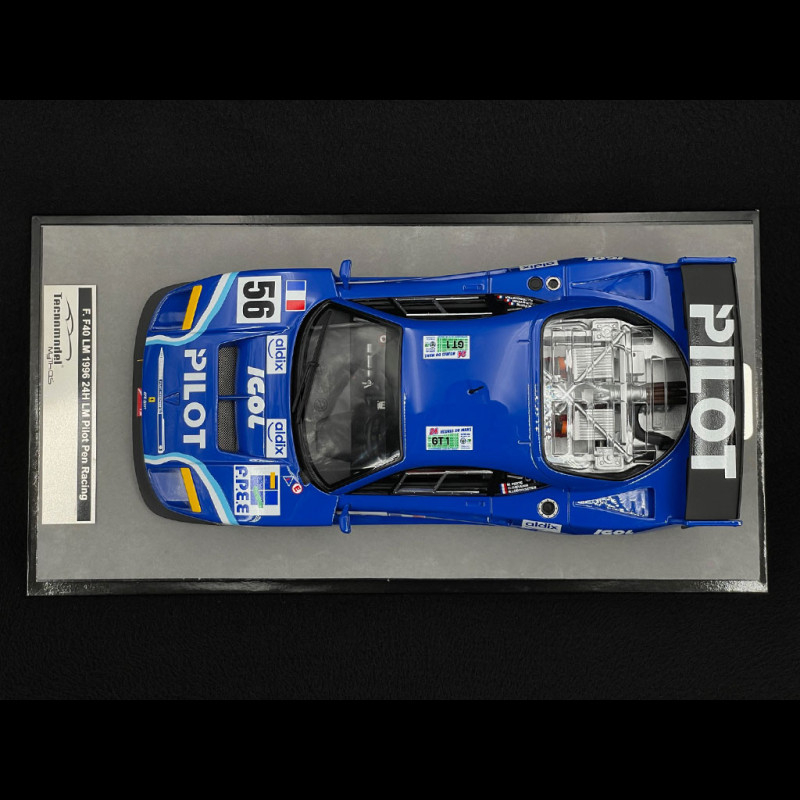 Ferrari F40 GTE 3.5L Turbo V8 n° 56 24h Le Mans 1996 Pilot Pen Racing 1 ...