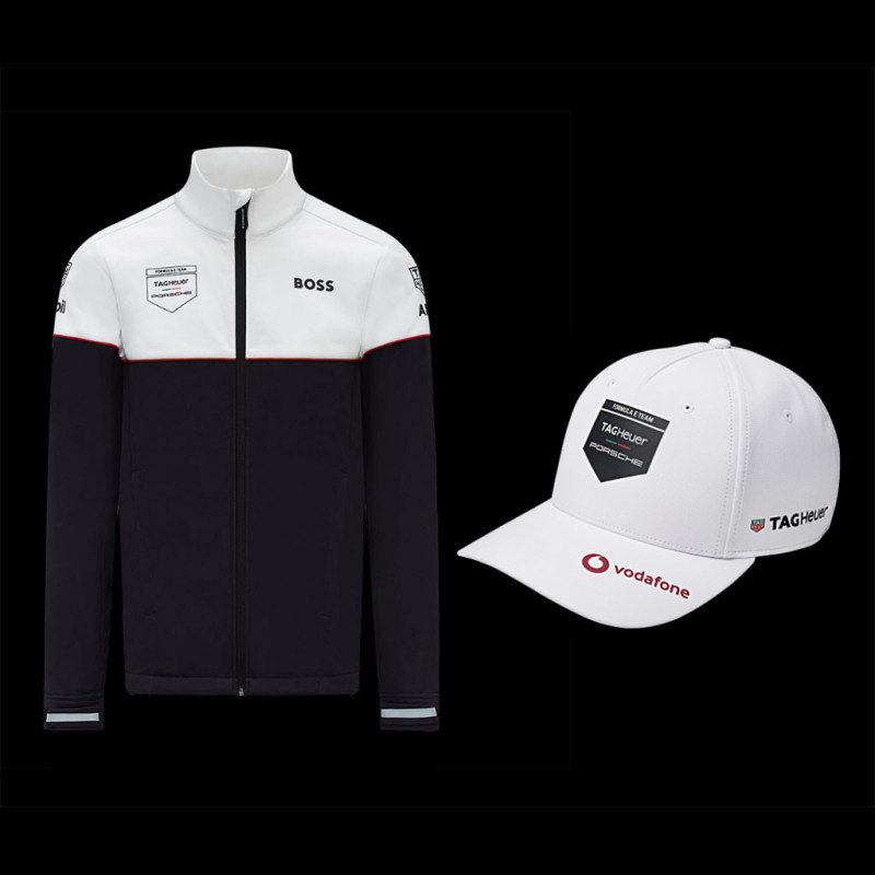 Duo Porsche Jacke Motorsport BOSS + Porsche Cap Motorsport TAG Heuer