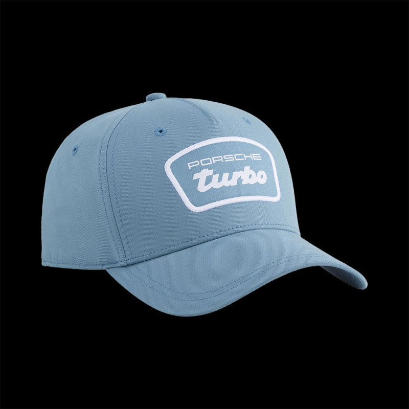 Duo Porsche Polo Turbo Puma + Porsche Cap Turbo Light Blue