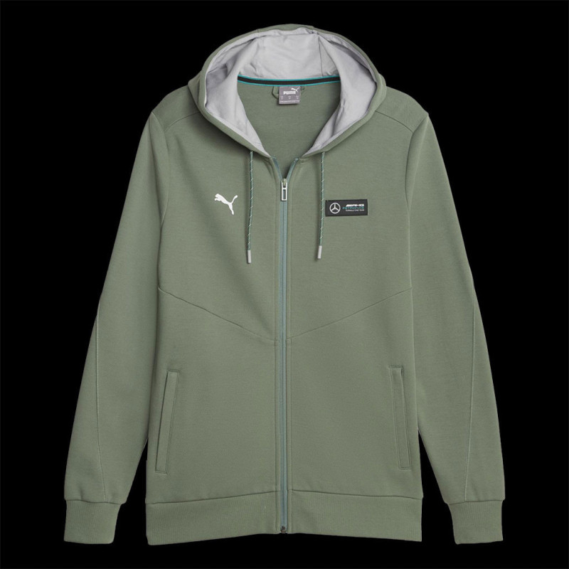 Duo Mercedes Jacket + Mercedes AMG Pants F1 Team Puma Eucalyptus Green