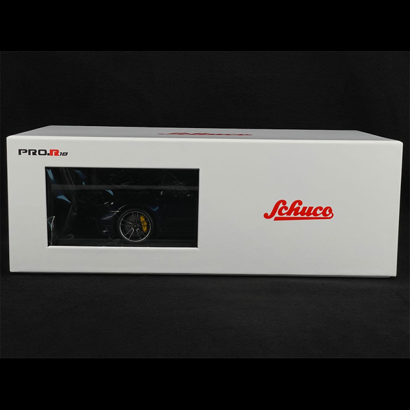 Porsche 911 Turbo S Type 992 2021 Night blue metallic 1/18 Schuco 450052500