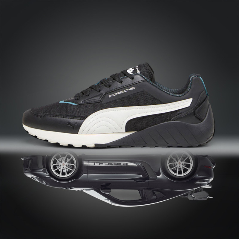 Porsche Shoes 911 Shoes Puma Speedfusion Sneaker Black / White 307778 ...