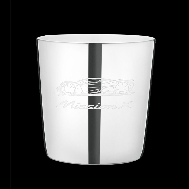 Tasse Porsche 75Y Mission X Hypercar Silbergrau Porzellan WAP0501750R75Y