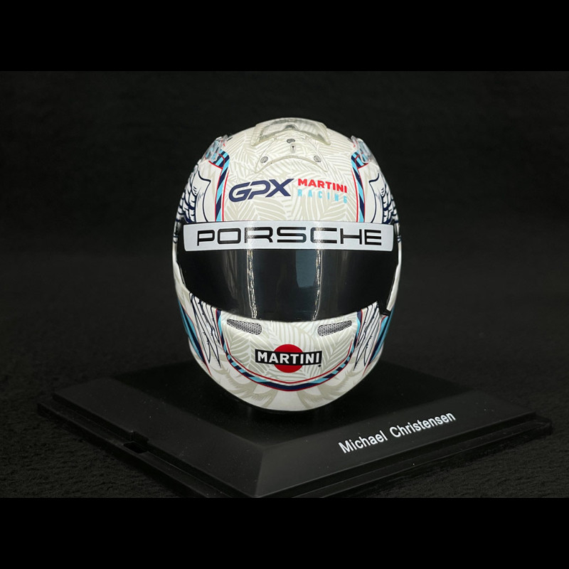 Michael Christensen Helmet 24h Spa 2022 GPX Martini Racing 1/5 Spark ...