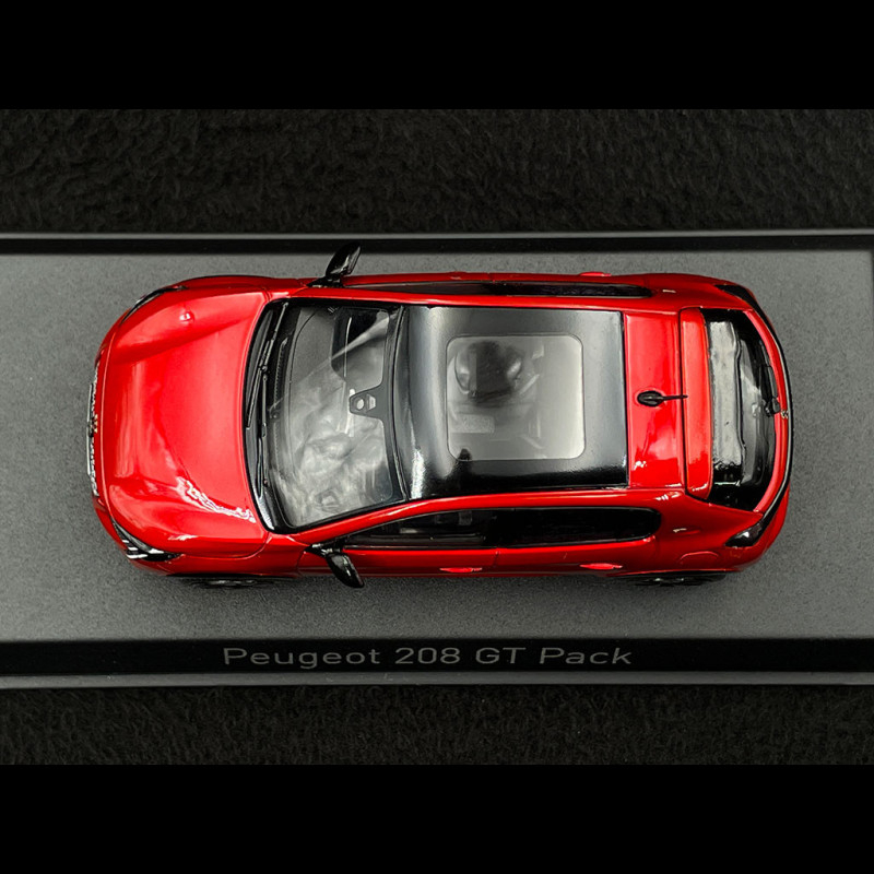 Peugeot 208 GT Pack 2022 Rouge Elixir 1/43 Norev 472836