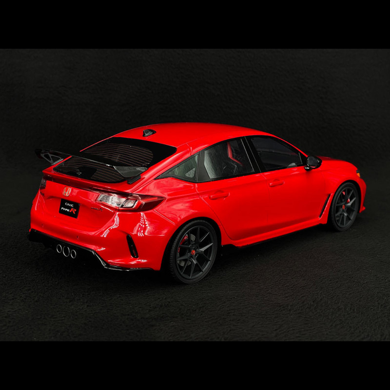 Honda Civic Type R 2023 Rouge Rallye 1/18 Top Speed TS0485