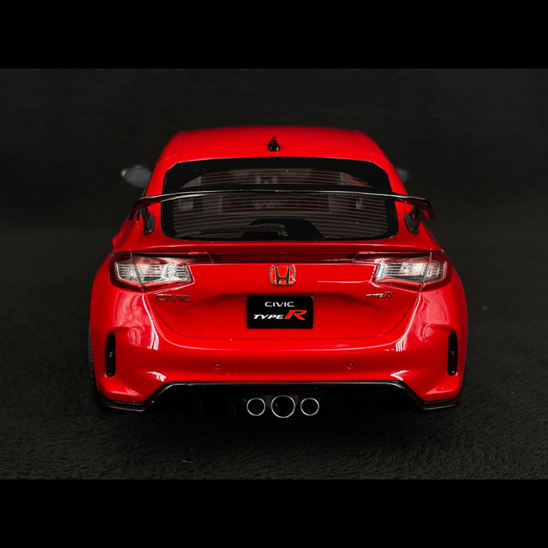 Honda Civic Type R 2023 Rouge Rallye 1/18 Top Speed TS0485