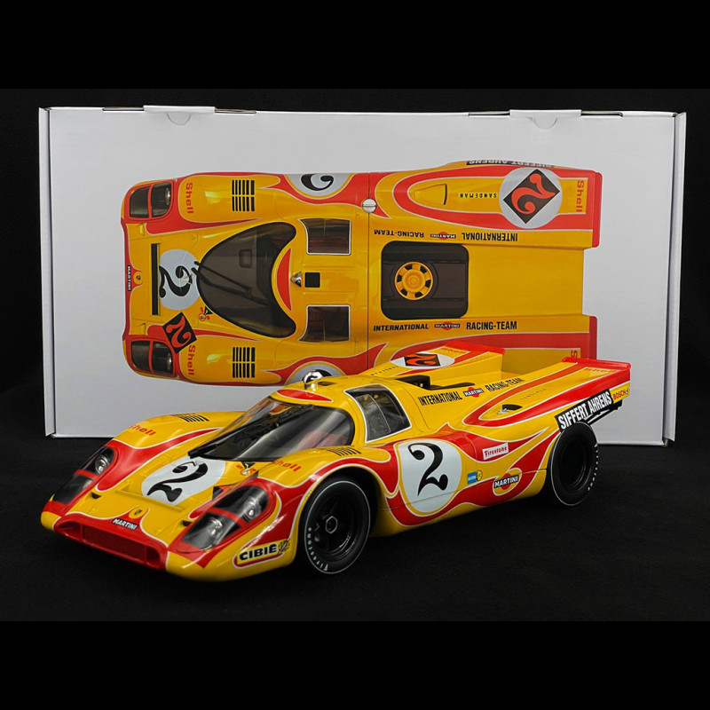 Porsche 917K n° 2 2ème 9h Kyalami 1970 1/12 Norev 127506