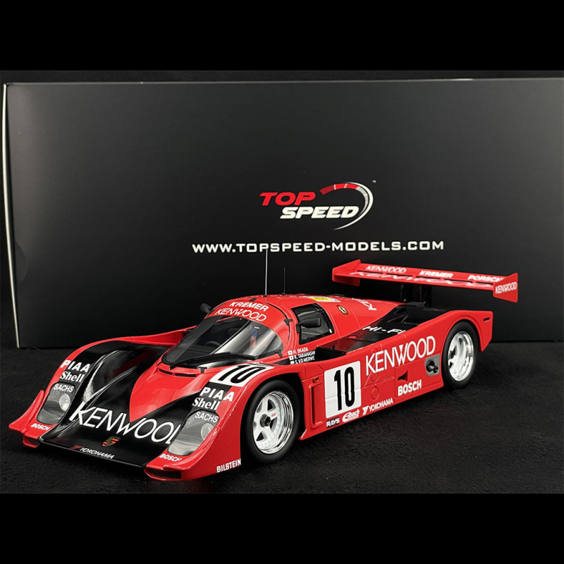 Porsche 962 CK6 n° 10 24h Le Mans 1990 1/18 Top Speed TS0473