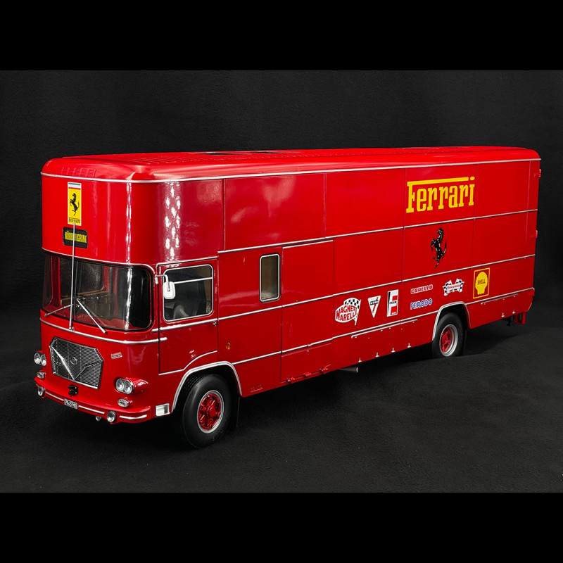 Fiat OM 150 Rolfo Ferrari camion de course 1967 Rouge 1/18 CMR CMR176