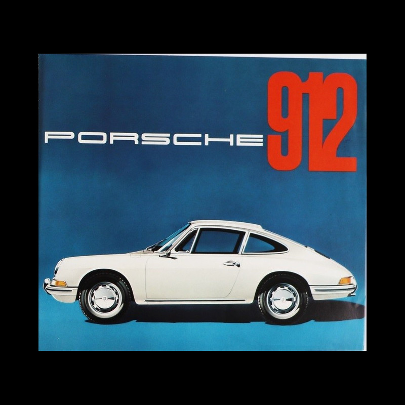 Porsche Brochure 912 1965 in german W223 & W295