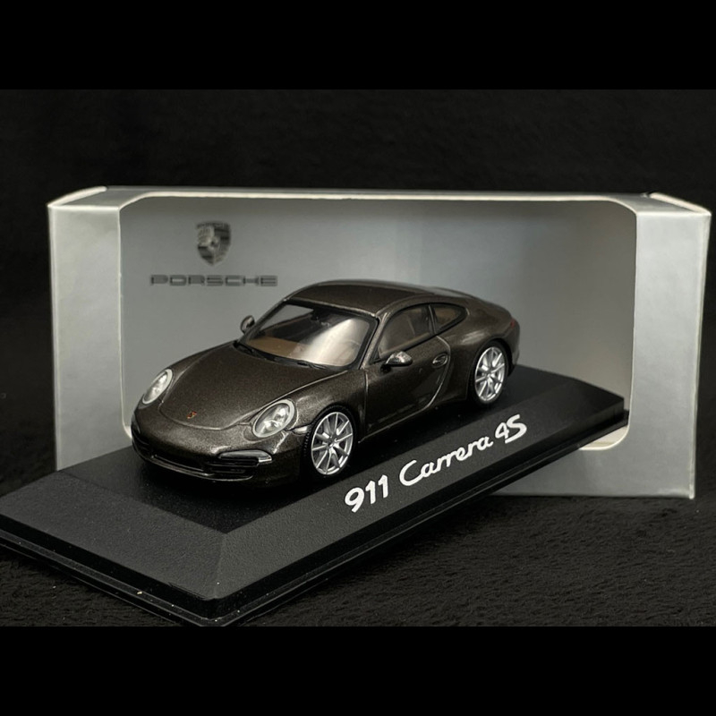 Porsche 911 Carrera 4S Type 991 2012 Anthracite Brown Metallic 1/43 ...