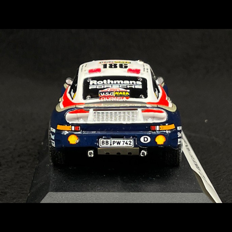 Porsche 959 Nr 186 Sieger Paris-Dakar 1986 Rothmans 1/43 Starter R121