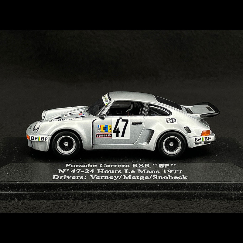 Porsche 911 Carrera RSR Nr 47 24h Le Mans 1977 BP 1/43 Universal Hobbies 3717
