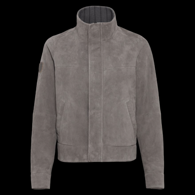 Porsche Suede Jacket 911 60Y Light Grey Jacket WAP413R60Y - women
