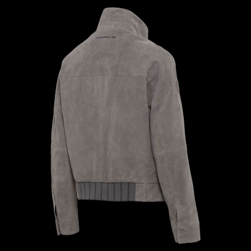 Porsche Suede Jacket 911 60Y Light Grey Jacket WAP413R60Y - women