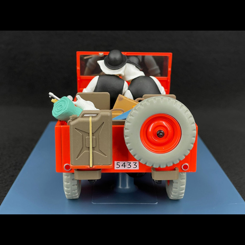 Tintin The Thompson and Thomson's Jeep - Land Of The Black Gold - Red 1 ...