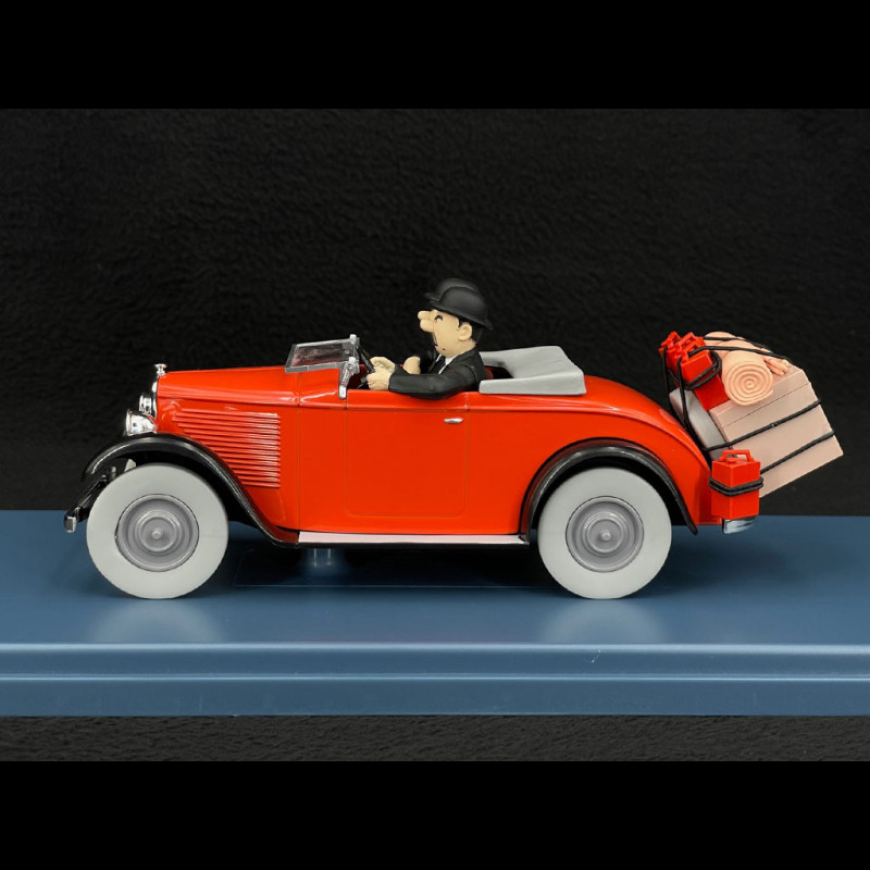 Tintin The Thompson and Thomson roadster - Land Of The Black Gold - Red ...