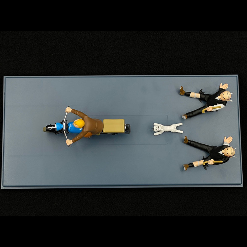 Tintin Tintin's motorcycle - King Ottokar's Sceptre - Blue 1/24 29970