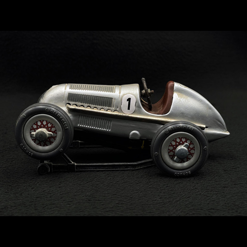 Vintage Rennwagen Mercedes Grand Prix 1936 Grau metallic Schuco Studio 1050