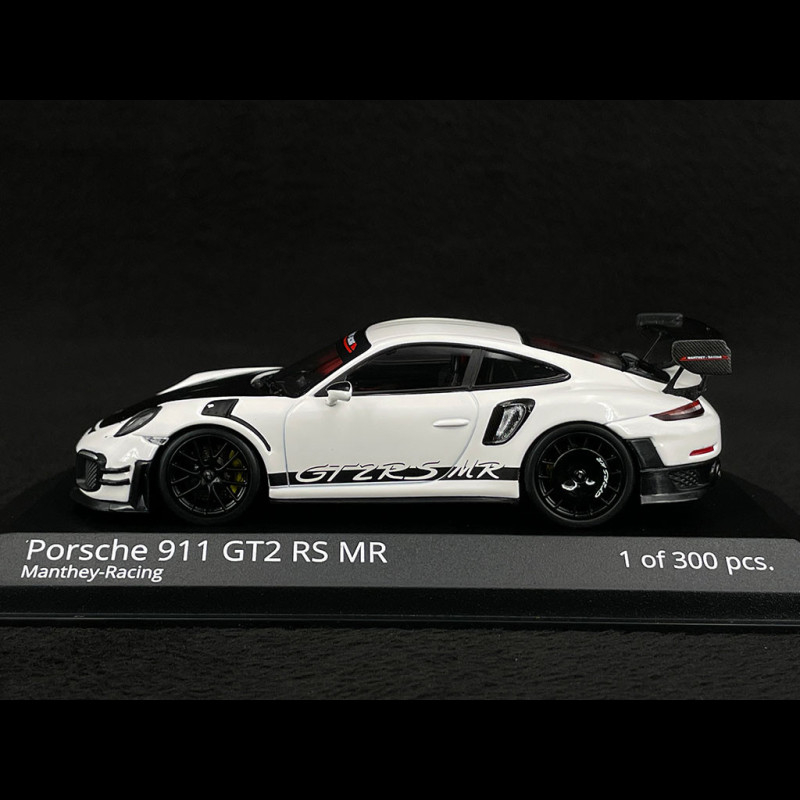 Porsche 911 GT2 RS MR Type 991 2018 White / Black 1/43 Minichamps MR ...