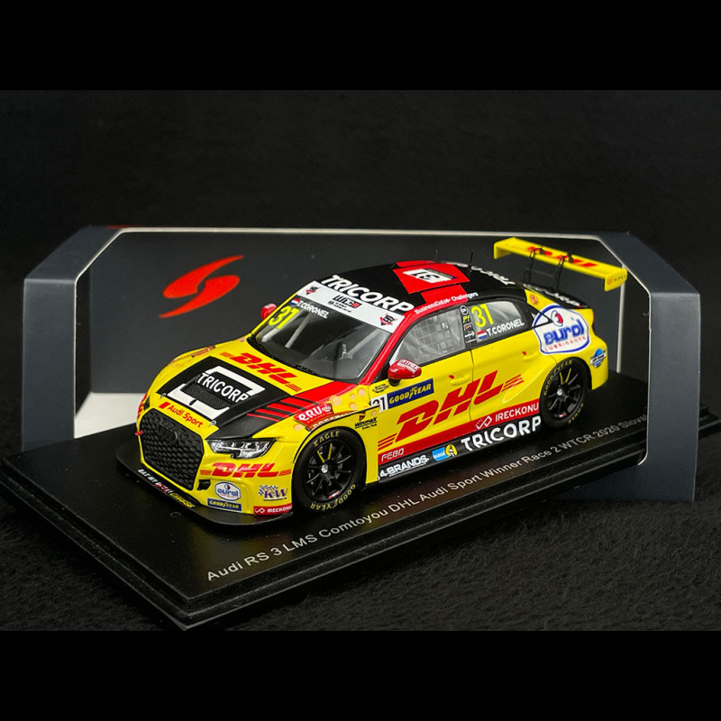 Audi RS3 LMS n° 31 Vainqueur WTCR Slovakia 2020 DHL Comtoyou Racing 1/ ...