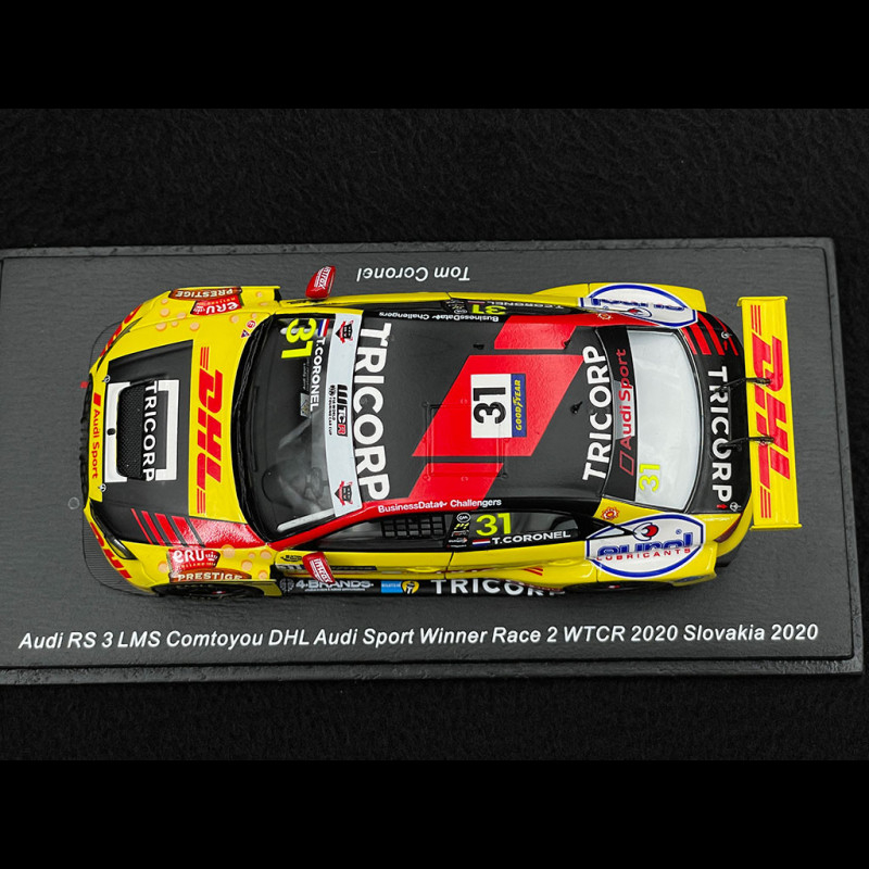 Audi RS3 LMS n° 31 Vainqueur WTCR Slovakia 2020 DHL Comtoyou Racing 1/ ...