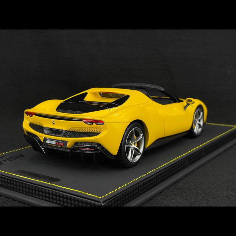 Ferrari 296 GTS Spider 2022 Modena Yellow 1/18 BBR P18215C