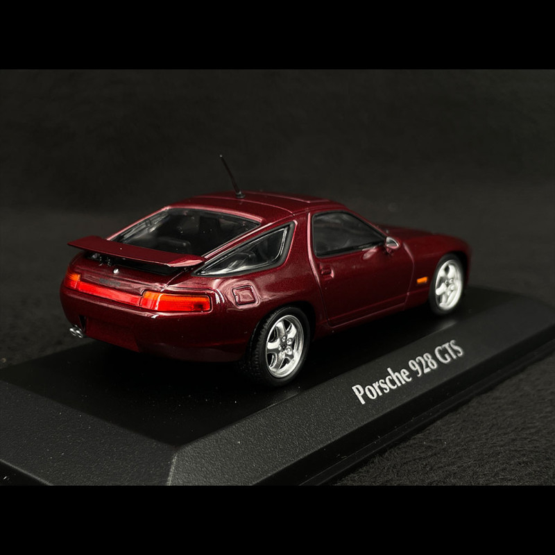 Porsche 928 GTS 1991 Rubinrot metallic 1/43 Minichamps 940068104