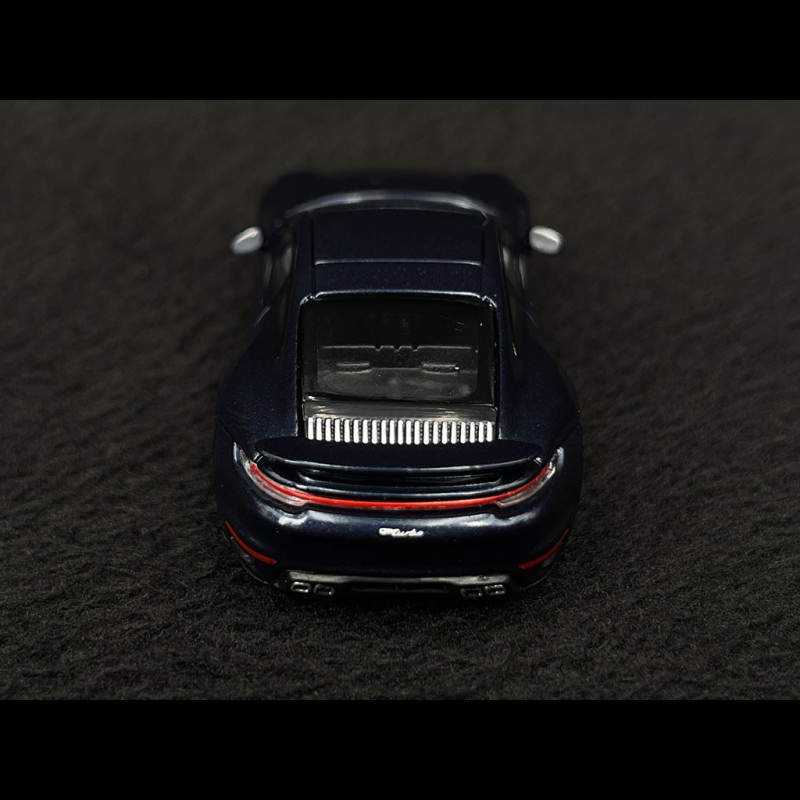 Porsche 911 Turbo S Type 992 2020 Night blue metallic 1/87 Minichamps ...