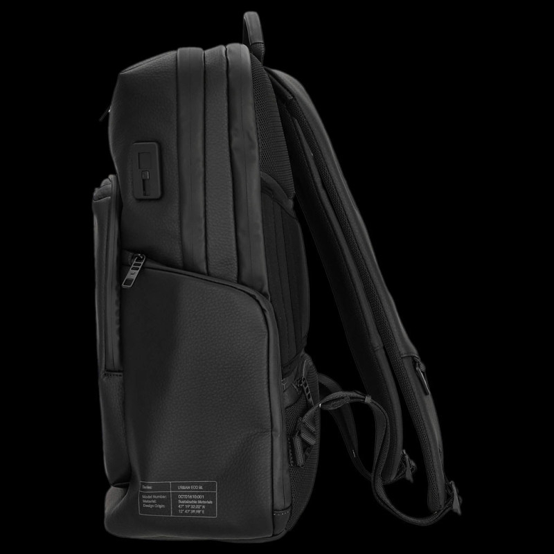 Porsche Backpack Urban Eco M2 Business 43 cm / 15" Leather Black ...