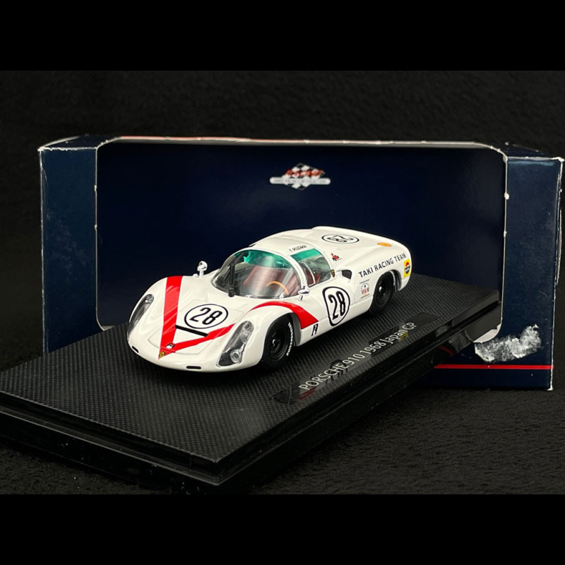 Porsche 910 Grand Prix Japan 1968 n° 28 Taki Racing Team 1/43 Ebbro 638