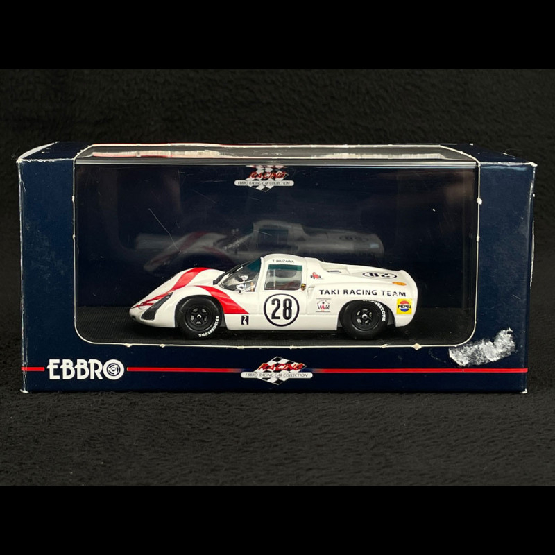 Porsche 910 Grand Prix Japan 1968 n° 28 Taki Racing Team 1/43 Ebbro 638