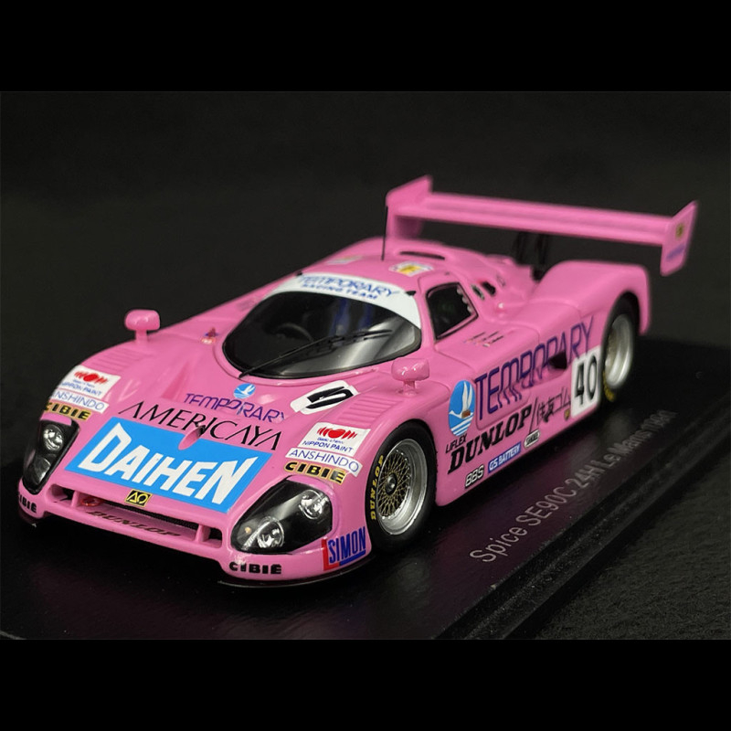 Spice SE90C n° 40 24h Le Mans 1991 Euro Racing 1/43 Spark S6823