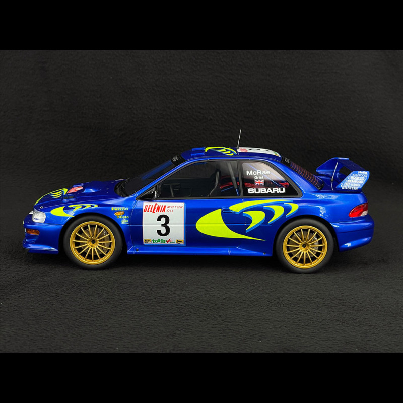 Colin McRae Subaru Impreza WRC97 n° 3 Winner Rallye San Remo 1997 1/18 ...