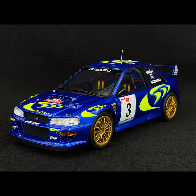 Colin McRae Subaru Impreza WRC97 n° 3 Winner Rallye San Remo 1997 1/18 ...
