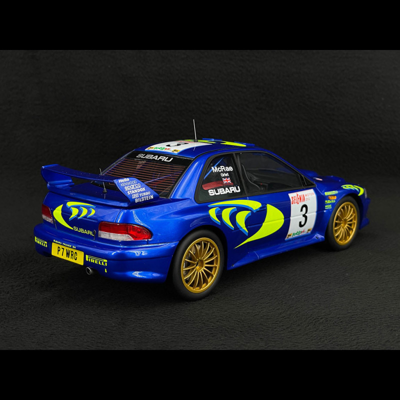 Colin McRae Subaru Impreza WRC97 n° 3 Winner Rallye San Remo 1997 1/18 ...