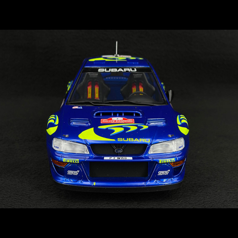 Colin McRae Subaru Impreza WRC97 n° 3 Winner Rallye San Remo 1997 1/18 ...