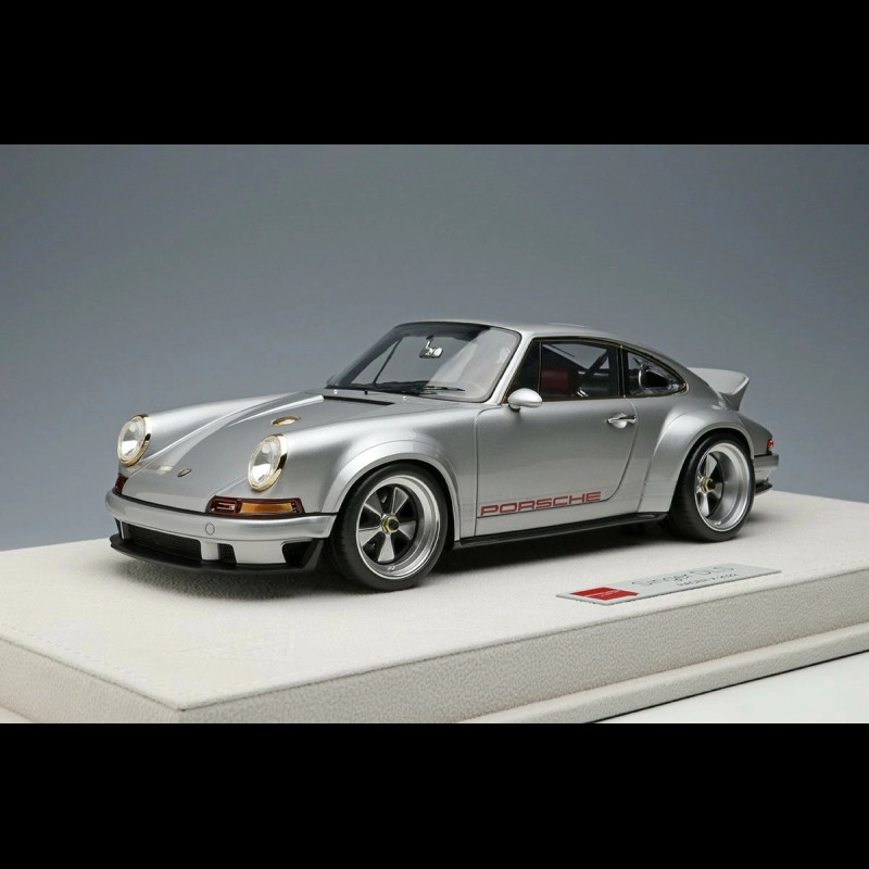 Porsche Singer DLS Racer X 2022 Argent 1/18 Make Up Models ELM018D