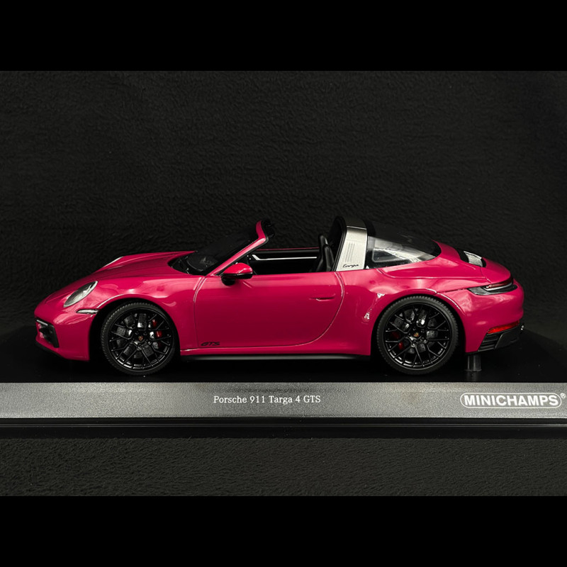 Porsche 911 Targa 4 GTS Type 992 2021 Rouge Rubis 1/18 Minichamps 155061066