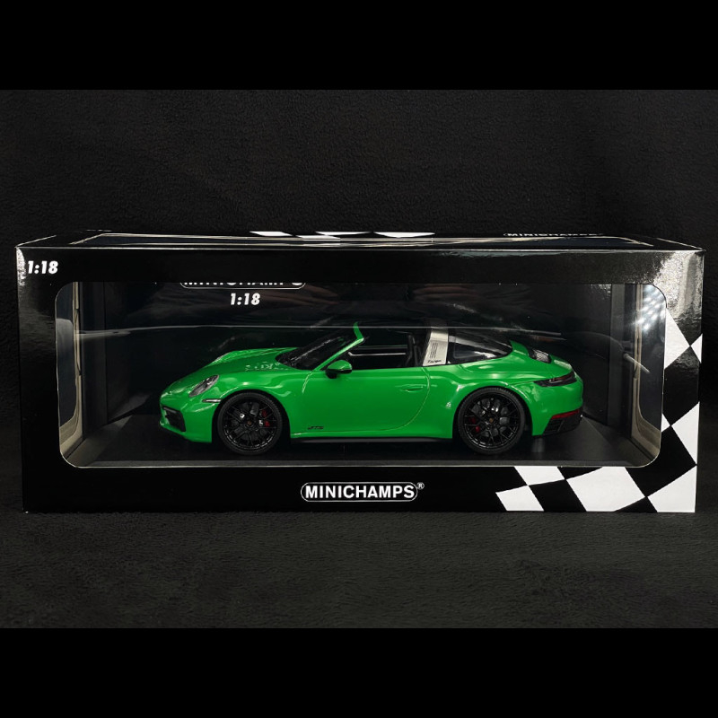 Porsche 911 Targa 4 GTS Type 992 2021 Vert Python 1/18 Minichamps 155061065
