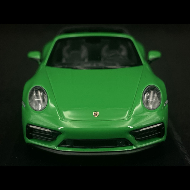 Porsche 911 Targa 4 GTS Type 992 2022 Python Green 1/43 Minichamps ...